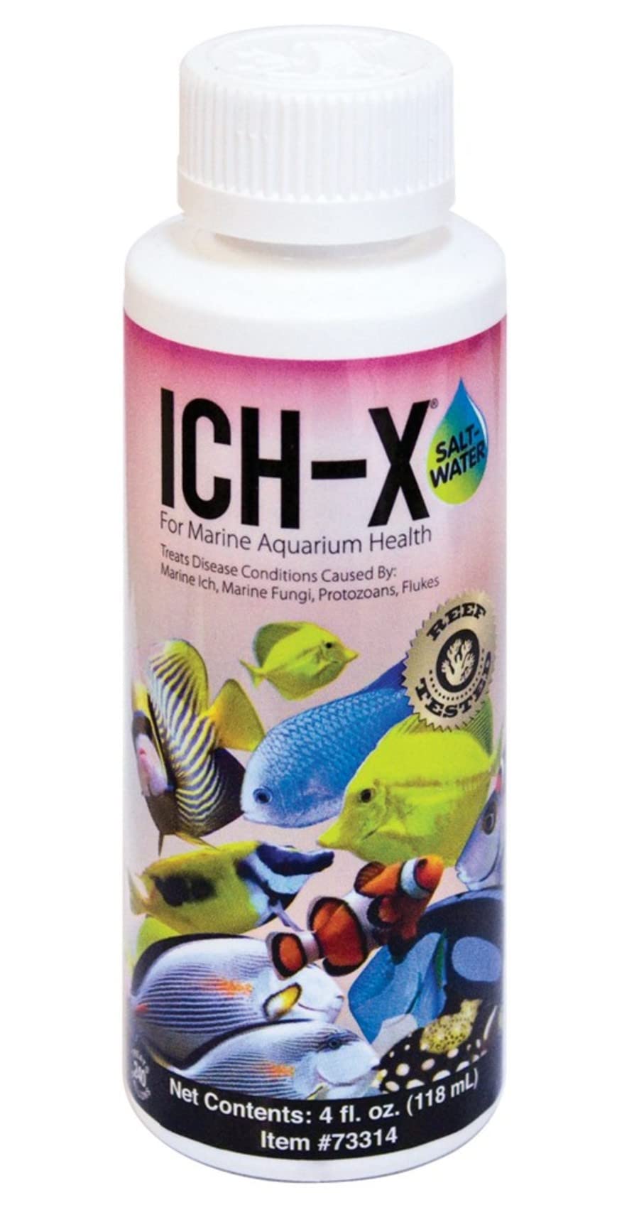 Hikari Saltwater Ich-X for Aquarium, 4-Ounce – Neptunes Aquariums