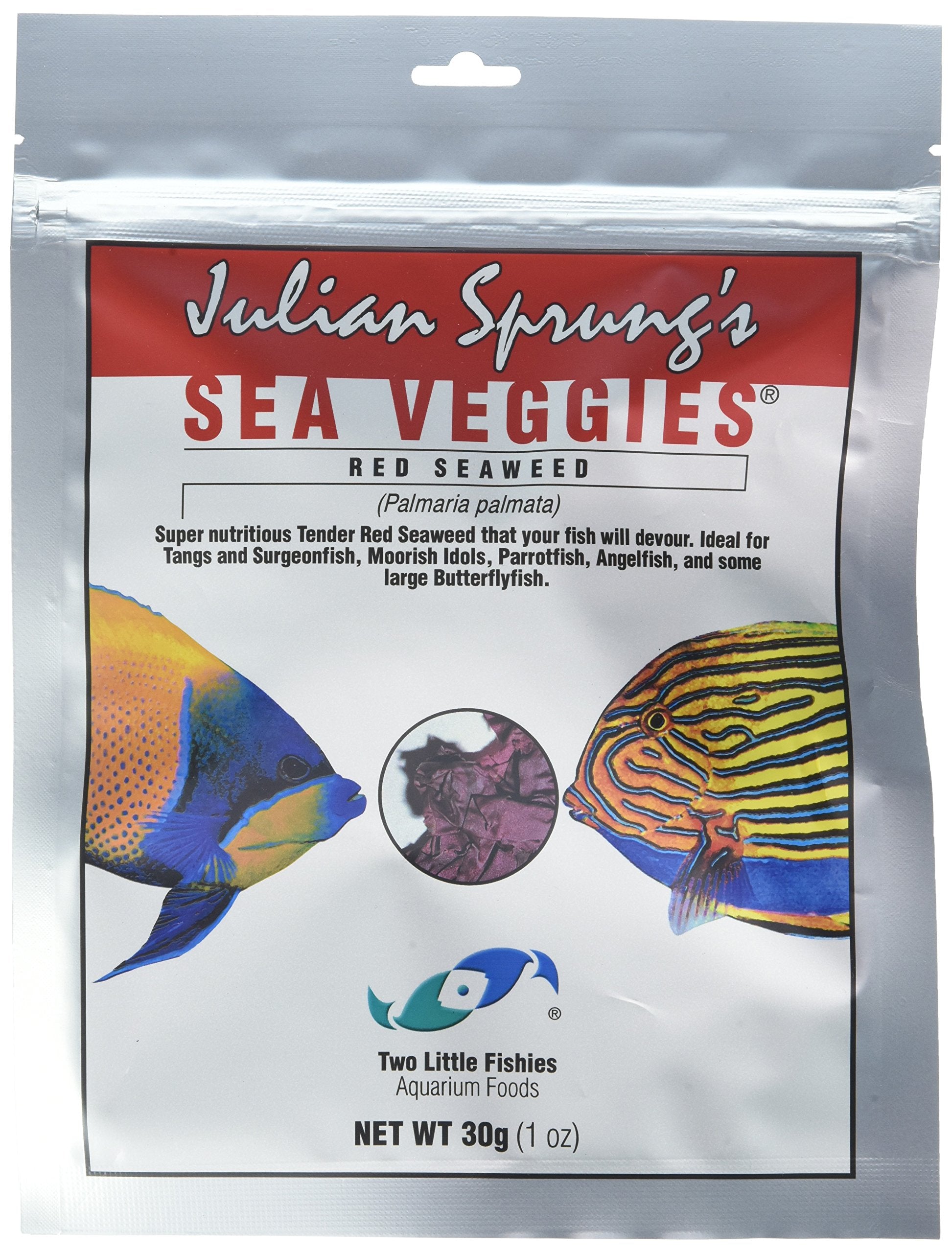 Two Little Fishies ATLSVRS4 Sea Veg-Red Seaweed, 1-Ounce Pouch ...